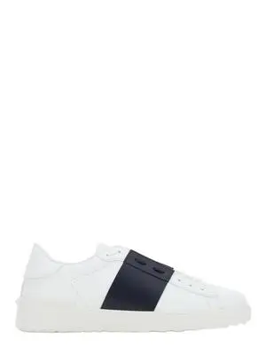 Valentino Garavani VALENTINO GARAVANI Open Sneakers In Calf Leather White