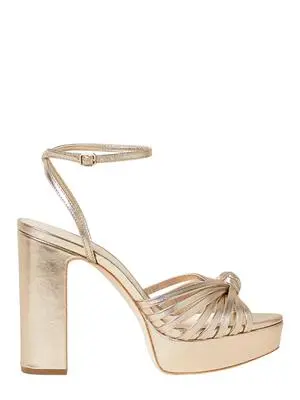 LoveShackFancy Loeffler Randall Rivka Platform Sandal - Black