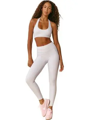 LoveShackFancy Santiana Blue Floral Active Legging - Cider Sky