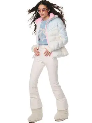 LoveShackFancy X Bogner Fire + Ice Zula Ski Pants - Cloud Dancer