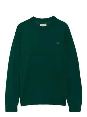 Zadig&Voltaire Swyna Cashmere Sweater - Rain Forest