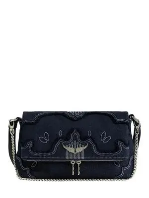 Zadig&Voltaire Rocky Ii Denim Bag - Silent
