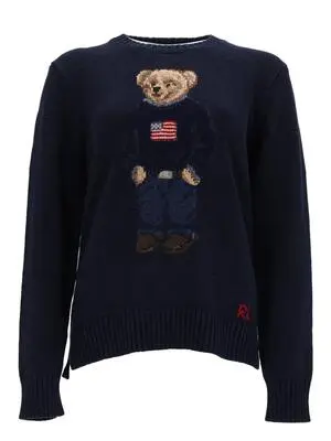 Polo Ralph Lauren Cotton-linen Sweater "bethers - Blue