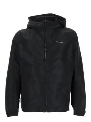 Givenchy Hooded Zip Jacket - Black