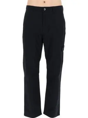 Stone Island Cotton Trousers - Black