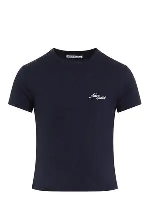 Acne Studios 100% Organic Cotton T-shirt - Blue