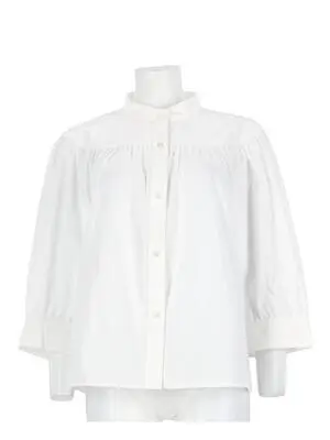 A.p.c. Natalie Organic Cotton Blouse - White
