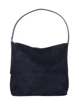 A.p.c. Mini Calf Leather Crossbody Bag - Blu