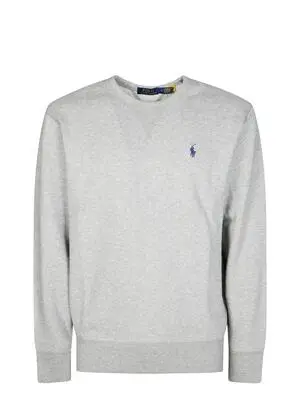 Polo Ralph Lauren Long-sleeve Knit Hoodie - Grigio