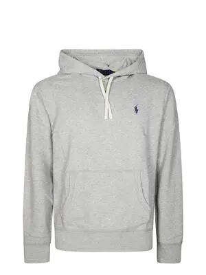 Polo Ralph Lauren POLO RALPH LAUREN Long-Sleeve Knit Hoodie Grigio