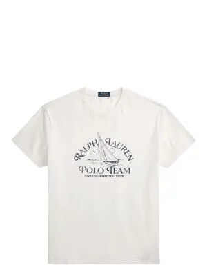 Ralph Lauren Graphic Cotton T-shirt - White