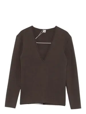 TOTÊME TOTEME V-Necked Sweater