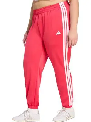 Adidas Tricot 3-stripes Track Pants - Power Pink