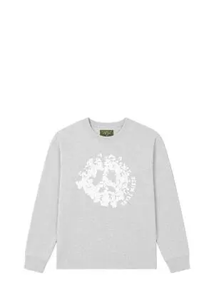DENIM TEARS Peace Wreath Thermal /white - Grey