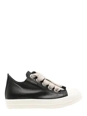 Rick Owens Jumbolace Low Sneaker Milk - Black