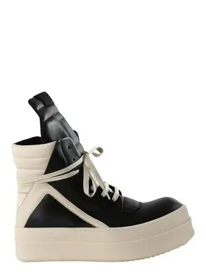 RICK OWENS Rick Owens Mega Bumper Geobasket High Top Sneakers