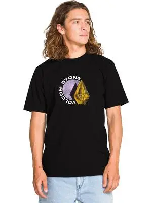 Volcom Mens' Hypnotizer Short Sleeve Tee - Black