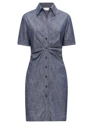 CALLAS MILANO Permanent Collection Ondine Shirtdress - Navy