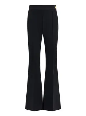 CALLAS MILANO Permanent Collection Lola Jersey Crop Flare Pant - Black