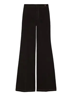 CALLAS MILANO Permanent Collection Jane Organic Light Twill Pant Black
