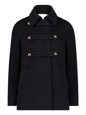 CALLAS MILANO Permanent Collection Clara Pea Coat - Black