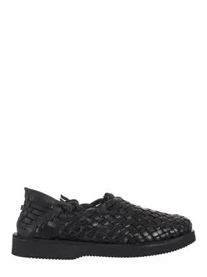 YUKETEN Yuketen Leo Supreme Woven Leather Slip-On