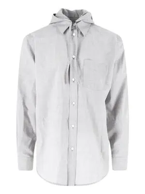 BOTTEGA VENETA Wool Canvas Shirt