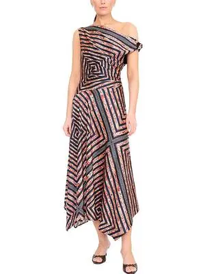 Staud Portia Silk Blend Dress - Studio