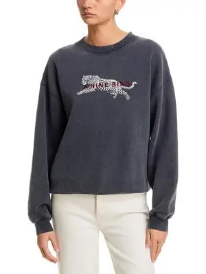 ANINE BING Spencer Sweatshirt - Black
