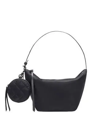 Mz Wallace Small Waverly Shoulder Bag With Quilted Pouch - Black