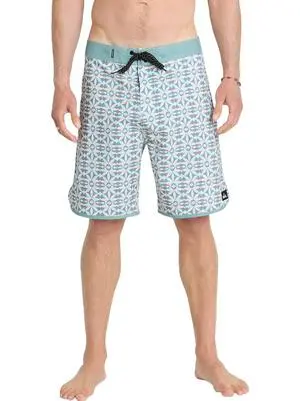Quiksilver Nature Tile 19 Board Shorts - Peyote