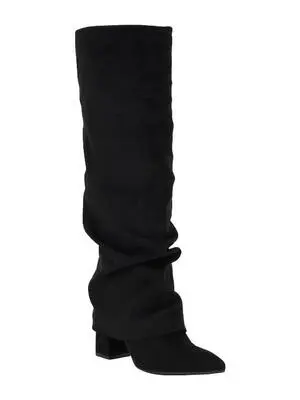 GUESS Geima Pointed Toe Slouch Foldover Boot