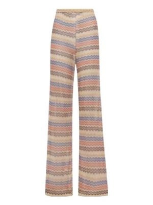 SIR. Zuri Knit Wide-leg Pants - Nude