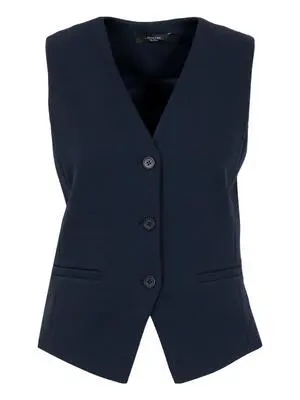 MAX MARA Weekend Max Mara Wkdpoggio V-Neck Gilet