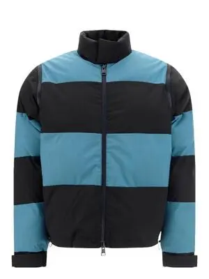 Sunnei Striped Zipper Down Jacket - Black