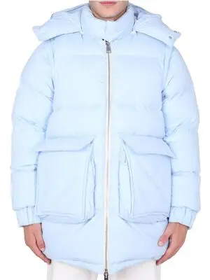 Sunnei Detachable Sleeve Cotton-padded Jacket - Blue
