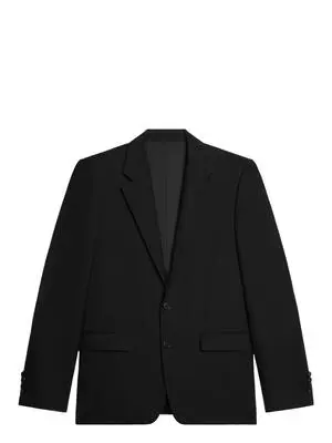 Celine Classic Wool Gabardine Jacket - Black