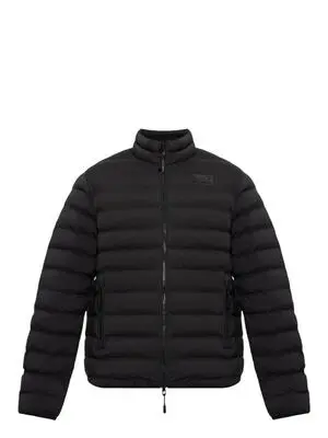 EA7 Long Sleeve Quilted Jacket - Black