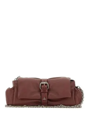 VIVIENNE WESTWOOD Hazel Treasure Clutch - Red