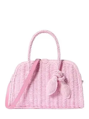 Jacquemus Le Petit Turismo Raphia - Pink