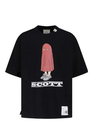 Mihara Yasuhiro Crew-neck T-shirt - Black