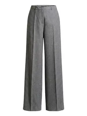 Peserico Pressed-crease Trousers - Grey