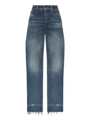 Chloé Belt Loop Jeans - Blue