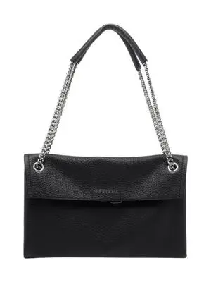 Orciani Flap Shoulder Bag - Black