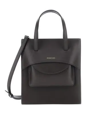 HIDESINS Front-pocket Shoulder Bag - Black