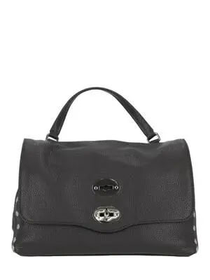 ZANELLATO Flap Handbag - Charcoal
