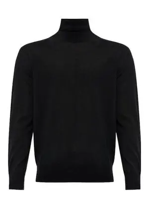 Dries Van Noten Long-sleeve Knit Top - Black