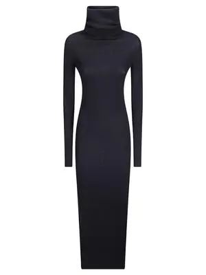 Rick Owens Long Sleeve Dress - Black