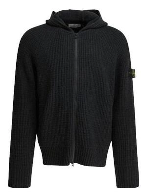 Stone Island Long-sleeve Cardigan - Black
