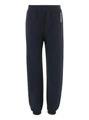 JIL SANDER Elastic-waist Athletic Pants - Black